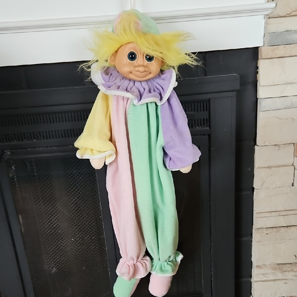 Russ | Toys | Vintage Russ Troll Pajama Bag Clown Jester Doll | Poshmark